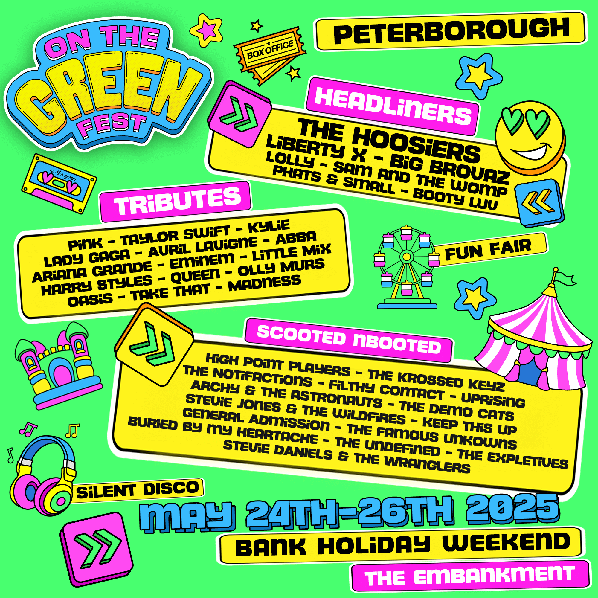 On The Green Fest 2025 – Music Festival in Peterborough